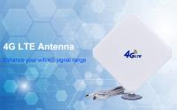 China 35dBi High Gain 4G LTE Dual Interface External Antenna TS9 CRC9 for Huawei ZTE 2m Cable for sale
