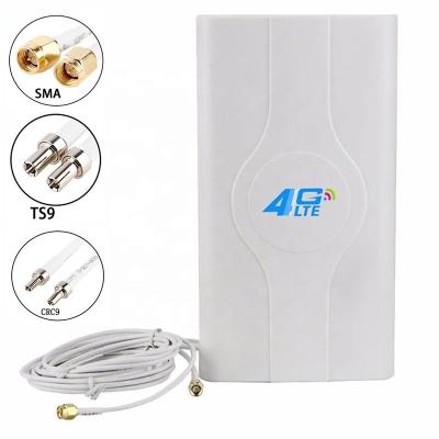 China 3G 4G 5G MIMO Panel Antenna 88dBi Gain 50W Power 700-2600MHz with 2m Cables for sale