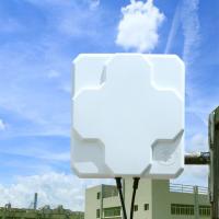China 698-2690MHz 4G LTE 18dBi MIMO Outdoor Panel Antenna 50 Ohm High Gain for sale