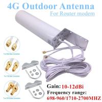 China WiFi LTE 4G 5G Signal Booster 12dBi Omni Antenna Dual TS9 for Huawei Routers for sale