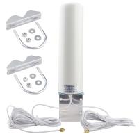 China LTE 3G 4G 5G Signal Booster Antenna 12dBi Gain 698-2700MHz with 5m Cable for sale