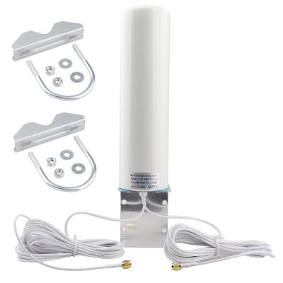 China LTE 3G 4G 5G Signal Booster Antenna 12dBi Gain 698-2700MHz with 5m Cable for sale