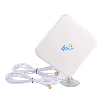 China 4G 35dBi Long Range Signal Booster LTE Router Antenna with Dual Interface, 700-2700 MHz Frequency Range, 50W Power for sale