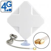 China 4G 35dBi Long Range Signal Booster LTE Router Antenna with Dual Interface, 700-2700 MHz Frequency Range, 50W Power for sale