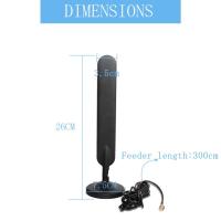 China 3G 4G LTE 10dBi Omni Directional Antenna with SMA Connector 700-2700MHz for Huawei Devices for sale