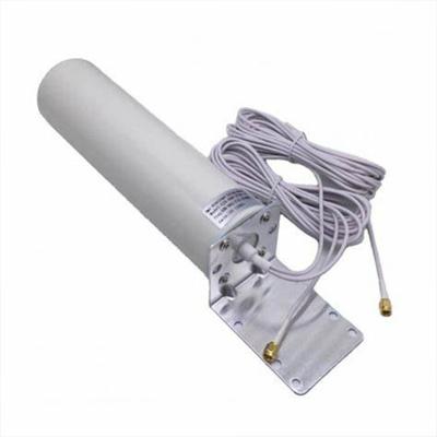 China 4G LTE Outdoor Antenna 698-2700MHz 12dBi Omni-directional with Dual SMA Connectors 23cm Length for sale