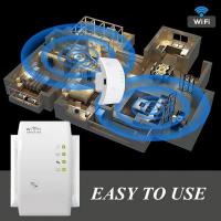 China KP300W Dual-Band WiFi Repeater with 300Mbps Speed and 30m Range - 2.4GHz & 5GHz Signal Booster for sale