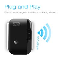 China 300Mbps Long Range WiFi Access Point Router with 2x 3dBi Antennas and 110-240V Power Supply for sale