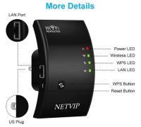 China 300Mbps Wireless Range Extender with WPS Support | 110-240V Universal Voltage | 2.4GHz Frequency for sale