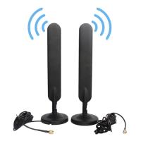 China 10dBi 3G/4G/LTE Omni Directional Antenna with 2m Cable for B525 E5186 B612 B715 - 700-2700MHz Frequency Range for sale