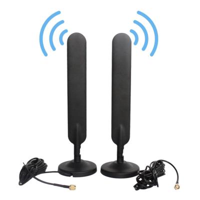 China 10dBi 3G/4G/LTE Omni Directional Antenna with 2m Cable for B525 E5186 B612 B715 - 700-2700MHz Frequency Range for sale