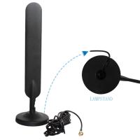 China 10dBi 3G/4G/LTE Omni Directional Antenna with 2m Cable for B525 E5186 B612 B715 - 700-2700MHz Frequency Range for sale