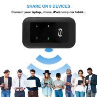 China MF800 4G LTE WiFi Mini Router Portable 150Mbps with SIM Card Slot and 2100mAh Battery for sale