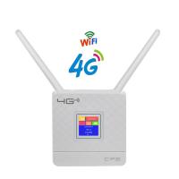 China 4G LTE CPE WiFi Router CAT4 150Mbps SIM Slot External Antenna WAN LAN RJ45 for sale
