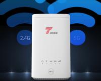 China ZLT X21 5G Indoor CPE Router with 2.3Gbps Speed, 32 User Support and 4 Gigabit LAN Ports for sale