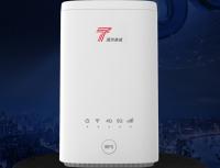 China ZLT X21 5G Indoor CPE Router with 2.3Gbps Speed, 4 Gigabit LAN Ports and Dual-Band WiFi for sale