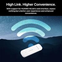 China Huawei Brovi E3372-325 White 4G USB Modem Dongle with 150Mbps LTE Speed and WiFi Sharing for sale