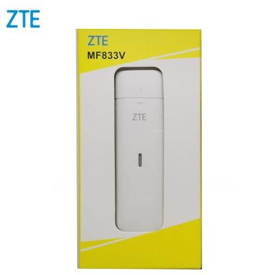 China ZTE MF833V 4G LTE Cat4 USB Stick Modem - 150Mbps Download, 50Mbps Upload, 93.8mm Compact Design for sale