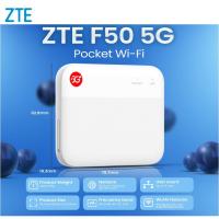 China ZTE F50 5G MiFi Pocket Hotspot Sub-6 SA/NSA DL1.6Gb/s UL225Mb/s WiFi Sim Card Router for sale