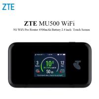 China ZTE MU500 5G WiFi Pro Mobile Hotspot WiFi 6 4500mAh Battery 30 Devices for sale