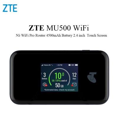China ZTE MU500 5G WiFi Pro Mobile Hotspot WiFi 6 4500mAh Battery 30 Devices for sale
