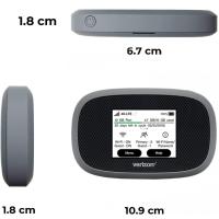 China Inseego Jetpack 4G LTE MiFi 8800L Mobile Hotspot Router 4400mAh Battery 2.4 Inch Touchscreen for sale