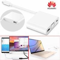 China Huawei MateDock 2 Docking Station with 5 Ports - 58.9×71.8×14.5mm Compact Multi-Function Adapter for Laptops and Smartphones for sale