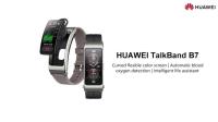 China Huawei Smart Band B7 2-in-1 Fitness Tracker with Blood Oxygen SpO2 Monitoring for sale