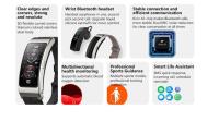 China Huawei Smart Band B7 2-in-1 Fitness Tracker with Blood Oxygen SpO2 Monitoring for sale