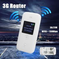China Unlocked ZTE MF65 3G HSPA+ 21Mbps Mobile Hotspot Wireless Router 1500mAh for sale