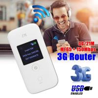 China Unlocked ZTE MF65 3G HSPA+ 21Mbps Mobile Hotspot Wireless Router 1500mAh for sale
