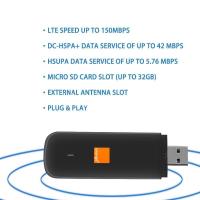 China Huawei E3372h-153 150Mbps LTE 4G USB Modem with Wi-Fi 2.4G and External Antenna for sale