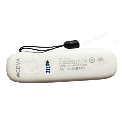 China ZTE MF190 Unlocked 3G USB Modem 7.2 Mbps WCDMA 2100MHz 900MHz GSM Dongle for sale