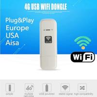 China 4G LTE USB WiFi Dongle Pocket Hotspot 150Mbps Cat4 Plug and Play SIM Card Slot for sale