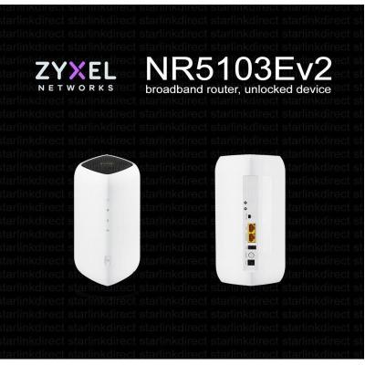 China Zyxel NR5103EV2 5G NR Indoor Router WiFi 6 AX1800 4.7 Gbps DL for sale