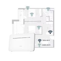 China Huawei B535-333 4G LTE CPE Router CAT7 300Mbps Dual Band WiFi with SIM Slot for sale