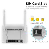 China R201 4G LTE WiFi Router with SIM Card Slot - 300Mbps Wireless Speed, 4000mAh Battery, Global Band Support for sale