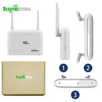 China R201 4G LTE WiFi Router with SIM Card Slot - 300Mbps Wireless Speed, 4000mAh Battery, Global Band Support for sale