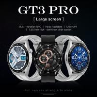 China JNET Pro Smart Watch 1.53 inch Round Screen Heart Rate Blood Pressure Monitor IP67 Waterproof NFC Smartwatch for Men Women for sale