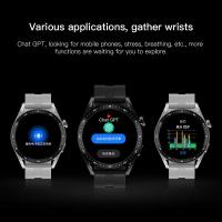 China JNET Pro Smart Watch 1.53 inch Round Screen Heart Rate Blood Pressure Monitor IP67 Waterproof NFC Smartwatch for Men Women for sale