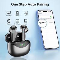 China BT TWS Earphone 3D Surround Stereo Wireless Headset with 300mAh Charging Box In-Ear Earbuds for Gaming Sport for sale