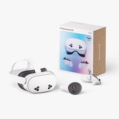 China Quest 3 Virtual Reality Headset All in One 3D VR Glasses 8GB RAM 128GB 512GB XR2 for sale