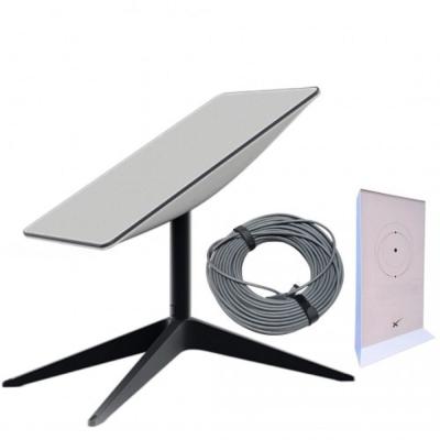 China Starlink Flat High-Performance Satellite Internet Kit with Wedge Mount 150 Mbps for sale