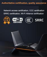 China Fiberhome MIFON X1 WiFi 6 Gaming Router 6600Mbps Quad-Core Processor 2.5G Port for sale