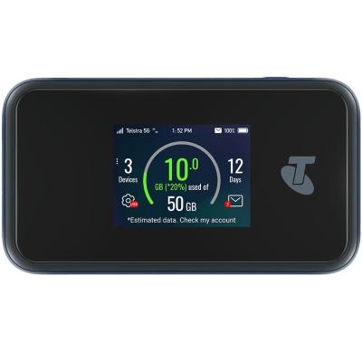 China ZTE MU500 5G WiFi Pro Mobile Hotspot 4500mAh Battery 2.4in Touch Screen Router Supports 30 Devices for sale