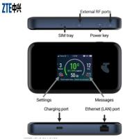 China ZTE MU500 5G WiFi Pro Mobile Hotspot 4500mAh Battery 2.4in Touch Screen Router Supports 30 Devices for sale