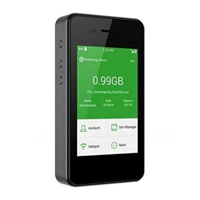 China Portable 4G LTE WiFi Router Dual SIM 7200mAh Hotspot Unlocked G2 Pro for sale