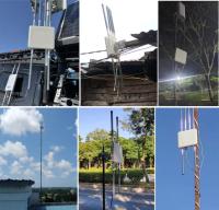 China 5400Mbps Tri-Band WiFi 6 Outdoor Access Point 2.4G 5.2G 5.8G Long Range Industrial for sale