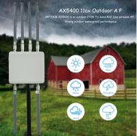 China 5400Mbps Tri-Band WiFi 6 Outdoor Access Point 2.4G 5.2G 5.8G Long Range Industrial for sale