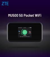 China ZTE MU500 5G WiFi Pro Mobile Hotspot Router 4500mAh Battery 2.4 Inch Touch Screen Supports 30 Devices for sale